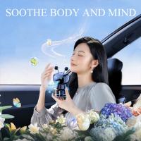 China Smart Car Air Freshener with Interactive Smart Eyes and 4 Adjustable Levels - Rechargeable Car Aroma Diffuser for sale