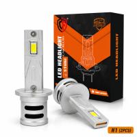 China F35 LED Headlight Bulb 2500 Lumens Plug and Play with Fan Cooling for Car Headlight Upgrade for sale