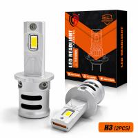 China F35 LED Headlight Bulbs 8000LM Plug and Play with Built-In Cooling Fan for Car Truck SUV for sale