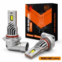 China F35 Mini LED Headlight Bulb 16800LM Brightness with Built-in Cooling Fan and 6000K Cool White for Automotive Lighting for sale