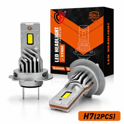 China F35 LED Headlight Bulbs Plug and Play with Integrated Cooling Fan and 3300LM COB for Car Headlamp Upgrades for sale