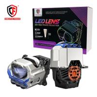 China 3 Inch Bi LED Projector Lens with Dual Cooling Fan and 11000LM Brightness for Car Headlight Retrofit for sale