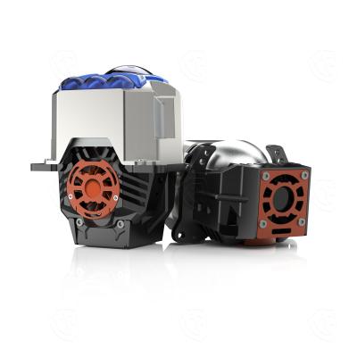 China 3 Inch Bi-LED Projector Headlight with Dual Fan Cooling and 6000K Cool White for Automotive Retrofit for sale