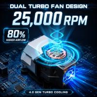 China 3 Inch Bi LED Projector Lens with Dual Cooling Fan and 11000LM Brightness for Car Headlight Retrofit for sale