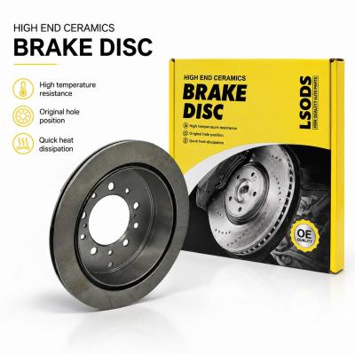 China Prado HT250 Auto Cooling System  Rear Brake Disc Rotor 42431-60200 for sale