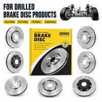China High Temperature Resistant Vented Brake Rotor Front Rear Brake Auto Spare Parts 42431-42060 for sale