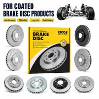 China Steel Vented Auto Cooling System Brake Disc Rotor For Jeep Car Vehicle Fit OE 4351206130 for sale