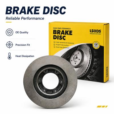 China Off Road Front Vented Brake Disc OE 4351260090 Brake Rotor For For HDJ100 Spare Parts for sale