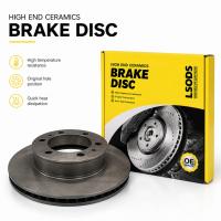 China Vigo Front Brake Disc Rotor Auto Cooling System Parts 43512-0K080 Iron For Hilux Revo for sale