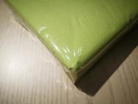China Disposable 20gsm Color Paper Napkin 33cm 100% Virgin Wood Pulp 2 Ply for sale