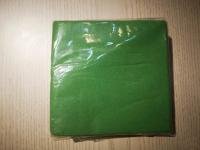 China Disposable 20gsm Color Paper Napkin 33cm 100% Virgin Wood Pulp 2 Ply for sale