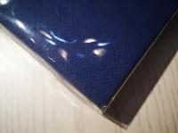 China 33x33cm Solid Color Paper Napkins 2 Ply Pure Wood Pulp Disposable Serviette for sale