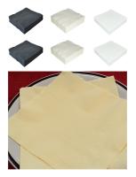 China Disposable Folded Luncheon Napkins 33x33cm 2ply 17gsm for Hotel Restaurant Party for sale