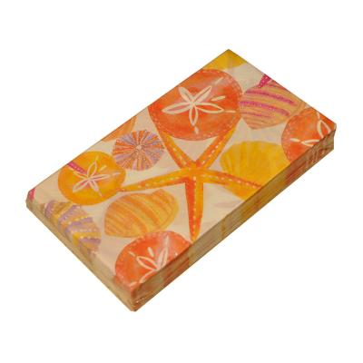 China 13x13 Inch Printed Paper Napkin Disposable Tissue Napkins for Events Bulk Pack for sale
