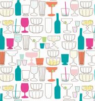 China SGS Certified 16-20gsm Wipe Clean Waterproof Party Paper Tablecloths 33x33cm for sale