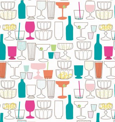 China SGS Certified 16-20gsm Wipe Clean Waterproof Party Paper Tablecloths 33x33cm for sale