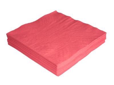 China Airlaid 2-Ply Disposable Paper Napkins 13x13 Inch 50 Count Hot Pink for Parties for sale