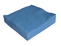 China 120 Count 2 Ply Sunshine Blue Paper Napkins 20cm x 20cm for Lunch Table for sale