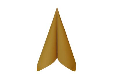China Disposable 25x25cm 1ply Luxury Gold Cocktail Napkins for Thanksgiving Party for sale