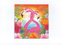 China Elegant 33x33cm 16gsm Printed Paper Napkin Disposable For Wedding for sale