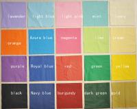 China 50-80gsm 2-Ply Orange Dinner Napkins 1/4 Fold Christmas Paper Serviettes 13x13in for sale
