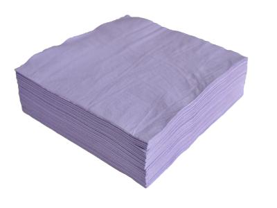China Light purple 2ply Paper Napkins for Party Tableware Decoration, for sale