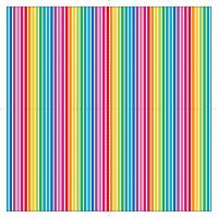 China SGS FDA Rainbow Printed Decorative Paper Napkins 40x40cm 50pcs per Pack for sale
