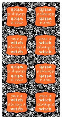 China Haunted House Halloween Paper Napkins 40x40cm 20ct Pre Folded Dinner Napkins for sale