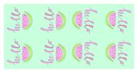 China FDA 2-3ply 25x25cm Printed Paper Napkins for Summer Party Bulk for sale