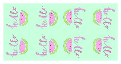 China Thick 2ply Summer Watermelon Paper Napkins 30PCS for Birthday Party for sale