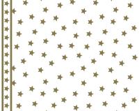China White Gold 54x108 Inch 45gsm Premium Paper Tablecloths for Christmas OEM for sale