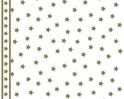 China White Gold 54x108 Inch 45gsm Premium Paper Tablecloths for Christmas OEM for sale