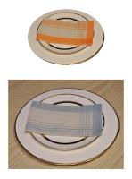 China 16gsm 2ply Square Paper Napkin 40x40cm FDA Cloth Like Disposable Dining Table Napkins for sale
