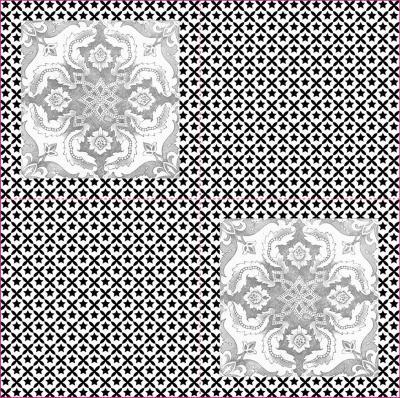 China 18gsm Silver Flower Printed Paper Napkin 13x13 Inch 2-Ply SGS FDA Listed for Parties for sale