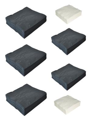 China 2 Ply Disposable Paper Napkins 13x13 Inch 100 Count Eco Friendly Biodegradable Linen Feel for sale