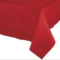 China Linen Feel Party Paper Tablecloths Waterproof 48 Bags per Carton SGS Listed for sale