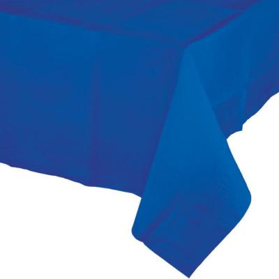 China Polythene Backing Luxury Paper Tablecloth 2.41x1.37m OEM Custom Roll for Events for sale