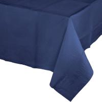 China Polythene Backing Luxury Paper Tablecloth 2.41x1.37m OEM Custom Roll for Events for sale
