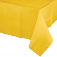 China Linen Printed Party Paper Tablecloths OEM ODM Service OUCHAME for sale