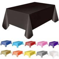 China OEKO-TEX Certified Biodegradable Paper Tablecloth 50 Pcs Disposable Christmas Table Cover for sale