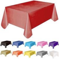 China OEKO-TEX Certified Biodegradable Paper Tablecloth 50 Pcs Disposable Christmas Table Cover for sale