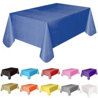 China OEKO-TEX Certified Biodegradable Paper Tablecloth 50 Pcs Disposable Christmas Table Cover for sale