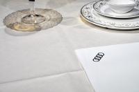 China Non-Toxic 54x108 Inch Airlaid Paper Tablecloth Colorful for Hotel Wedding Party for sale