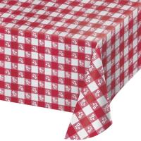 China OEM Gingham 1 Ply Airlaid Premium Paper Tablecloths Disposable for sale