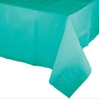 China 12 Pack 3Ply 16-20gsm Disposable Paper Tablecloths Poly Lined for sale