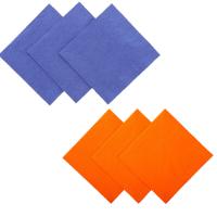 China 16gsm 2ply Magenta Paper Napkin 40x40cm Square Party Tableware Decoration for sale