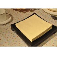 China 140gsm 33x33cm Cloth Like Color Paper Napkin for Party Tableware Decoration for sale