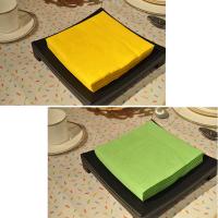 China ODM 10Ct Gold Foil Napkins 40cm Premium Holiday Paper Napkins for Parties for sale