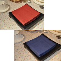 China ODM 10Ct Gold Foil Napkins 40cm Premium Holiday Paper Napkins for Parties for sale