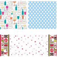 China Biodegradable 100% Pulp Paper Tablecloth 54x108 Inch Rectangle Easter Party Table Cover for sale